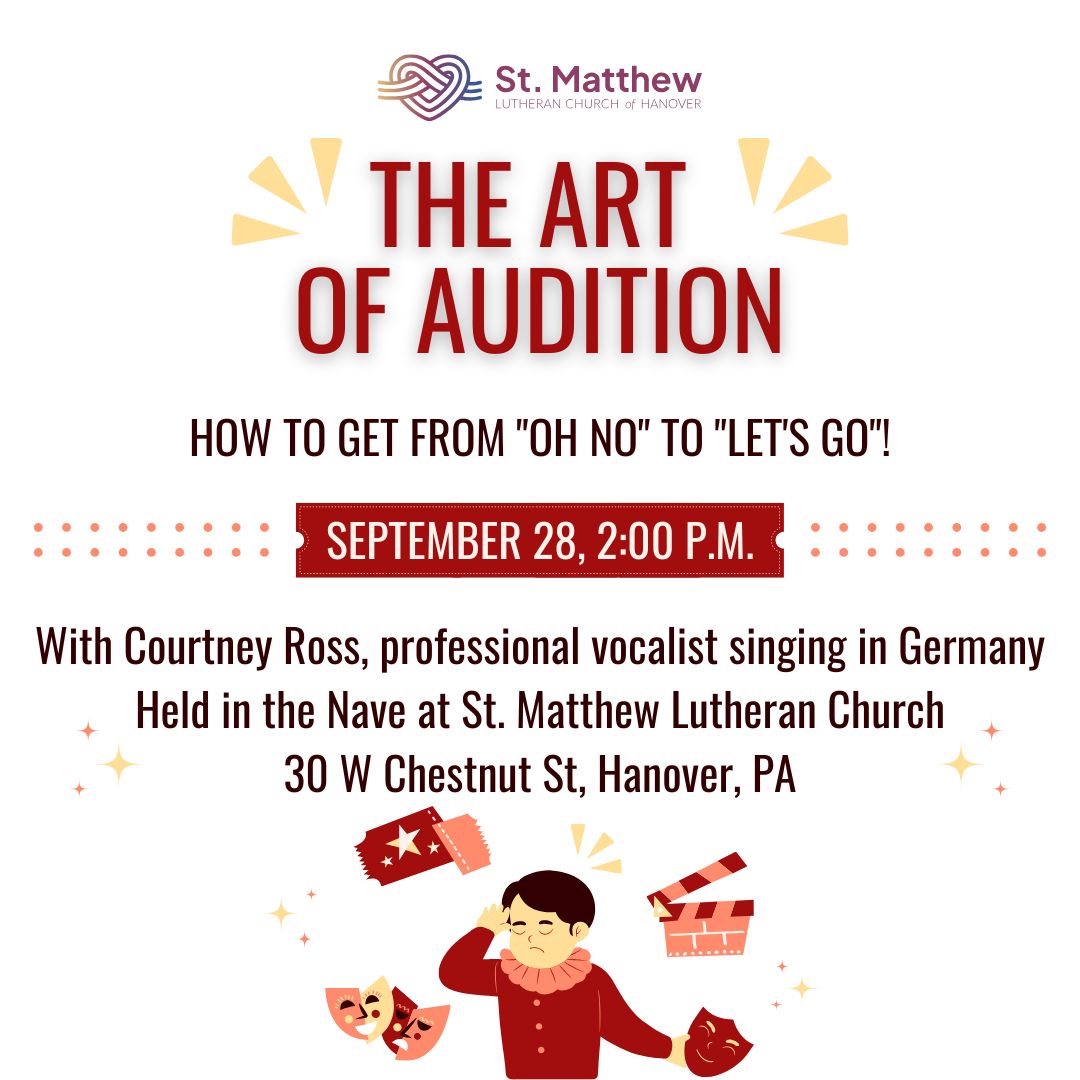 The Art of the Audition – Where the Welcome is Real and the Love is Wide